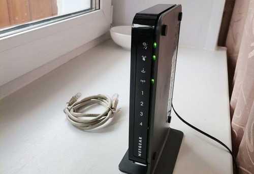 Wi-Fi роутер netgear jwnr2000v2 300 мбит/с
