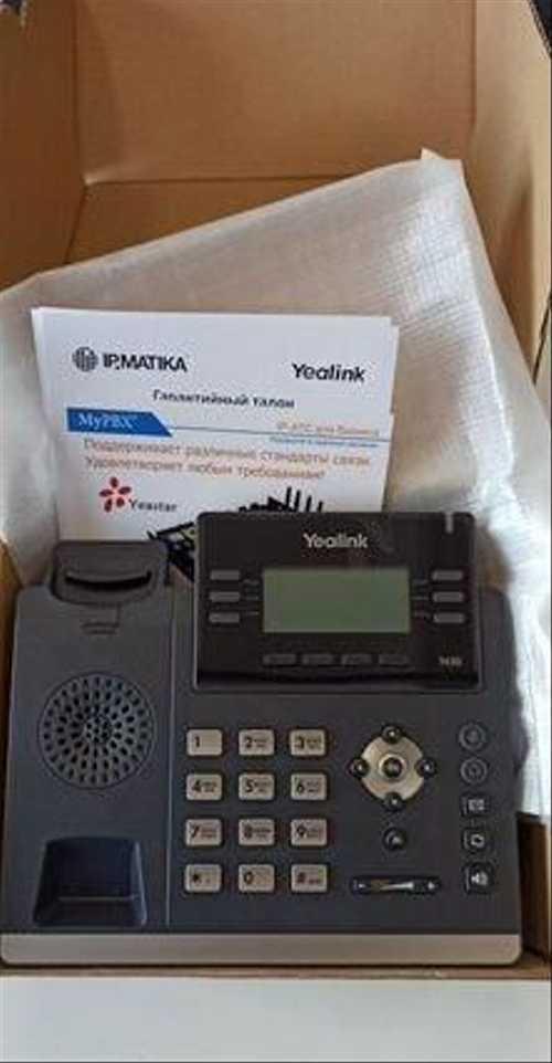 Новый VoIP-телефон Yealink SIP-T42G