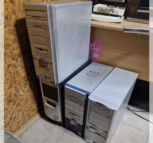 ПК, Pentium 4, 3D Rage 2 ГБ, RAM 1 ГБ