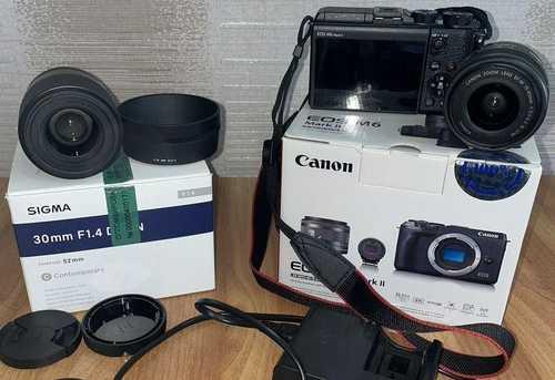 Canon EOS M6 Mark II M15-45 S + EVF