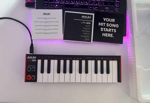 Midi клавиатура akai LPK25