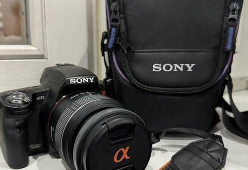 Зеркальный фотоаппарат Sony a33
