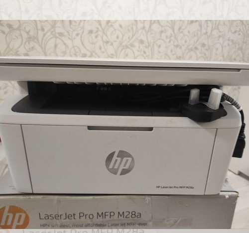 Принтер hp laserjet pro mfp m28a