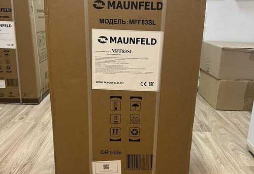 Холодильник maunfeld MFF83SL серебристый новый