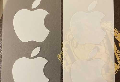 Наклейки Apple стикер яблоко mac iPhone