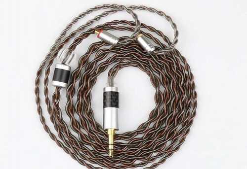 Балансный кабель для наушников 2,5 mmcx