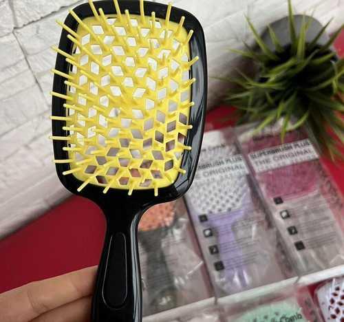 Расческа hollow comb superbrush (много цветов)