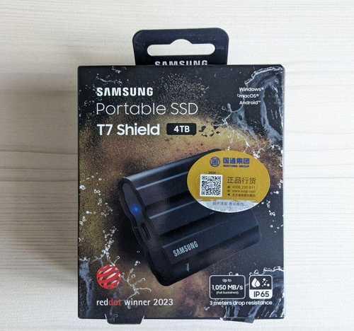 Внешний жесткий диск ssd Samsung t7 shield 4 Tb