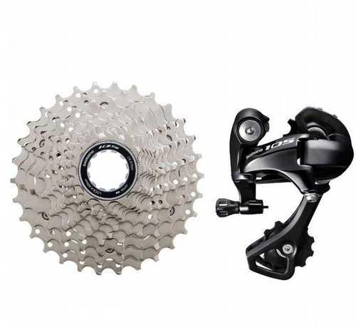 Кассета 11s 11-30, задпер RD5800 GS shimano 105