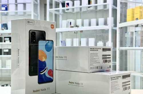 Xiaomi Redmi Note 11 64Гб Grey Ростест Новый