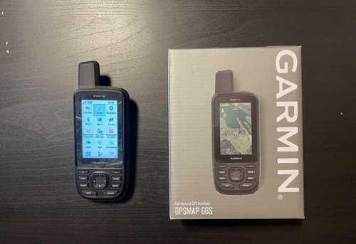 Garmin GPSmap 66s + карта РФ