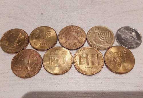 Коллекционные монеты десятирублевые