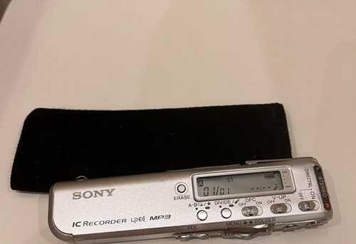 Диктофон sony ic recorder icd-sx46