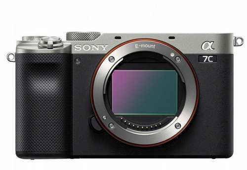 Беззеркальный фотоаппарат Sony Alpha a7C Body, сер