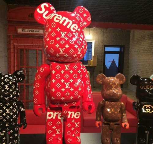 Мишки bearbrick роспись