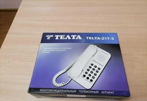 Стационарный телефон telta 217-3