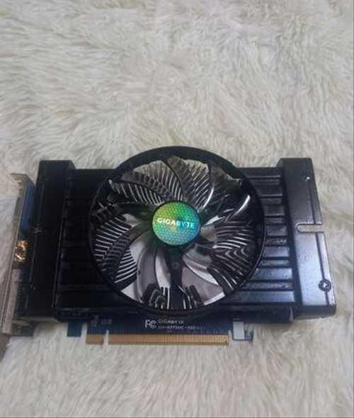 Видеокарта Gigabyte radeon HD 7750 1gb