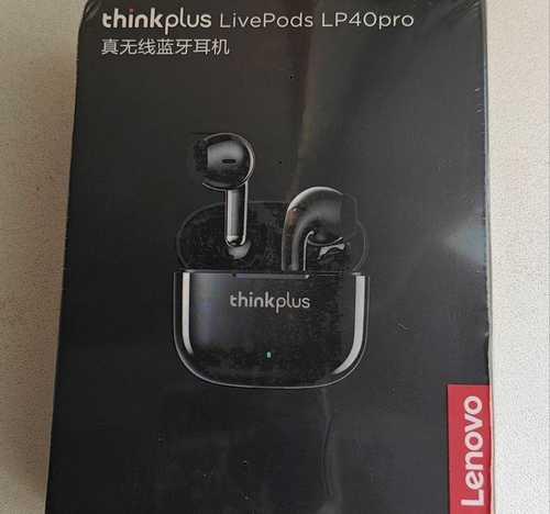 Беспроводные наушники lenovo lp40pro think plus