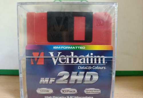 Дискеты 3.5 Verbatim MF-2HD 1.44Mb