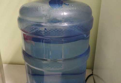 Бутыль 19 литров пластик