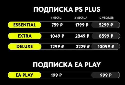 Подписка PS Plus PS+ Playstation+ Турция