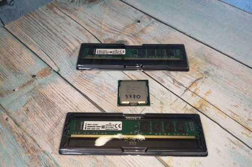 Комплект i7 3770 + 16Гб DDR3 Kingston