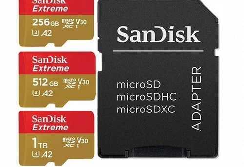 Карта памяти MicroSD SanDisk Extreme 256 GB