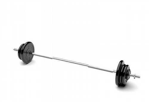 Штанга обрезиненная MB Barbell Atlet 50кг