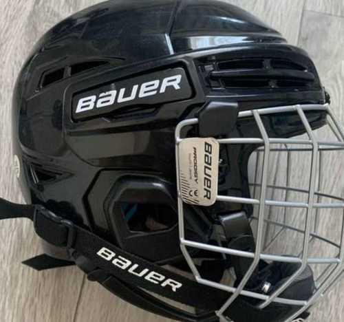 Шлем хоккейный детский bauer новый