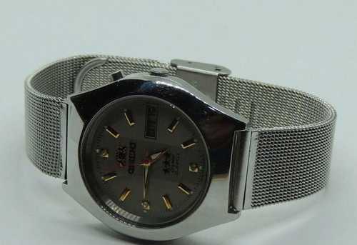 Orient 3 звезды наручные механические мужские часы