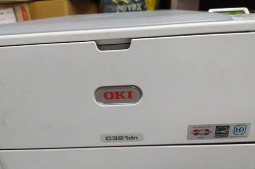 Принтер цветной лазерный Oki c321dn,A4