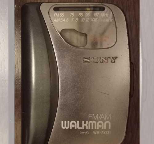 Кассетный плеер sony walkman wm-fx121