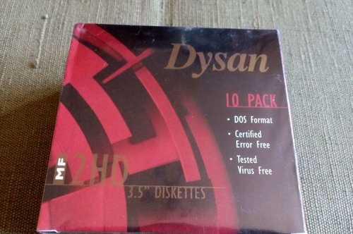 Дискета Dysan 10 MF 2HD. 3.5". Великобритания