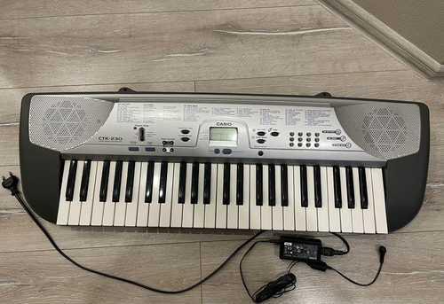 Синтезатор casio ctk 230