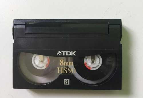 Кассета TDK 8 mm HS 90 для видеокамеры