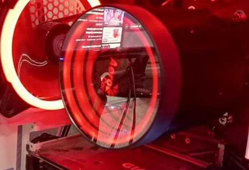 Вентилятор для корпуса 120 мм aerocool rev red