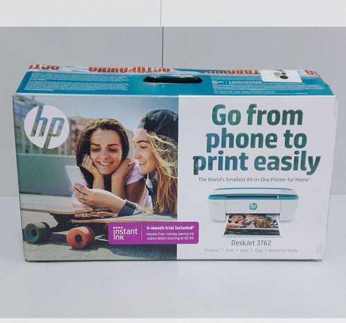 Мфу HP DeskJet 3762 AiO (T8X23B)