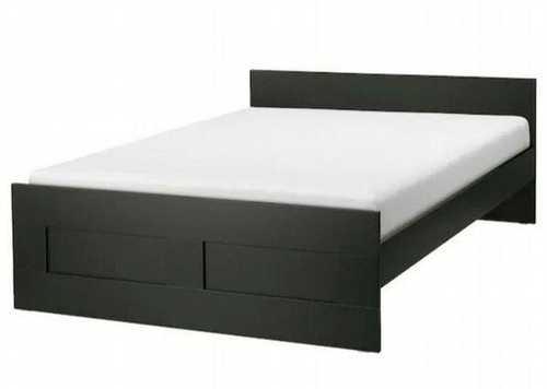 Кровать IKEA Бримнес 140 200 черный