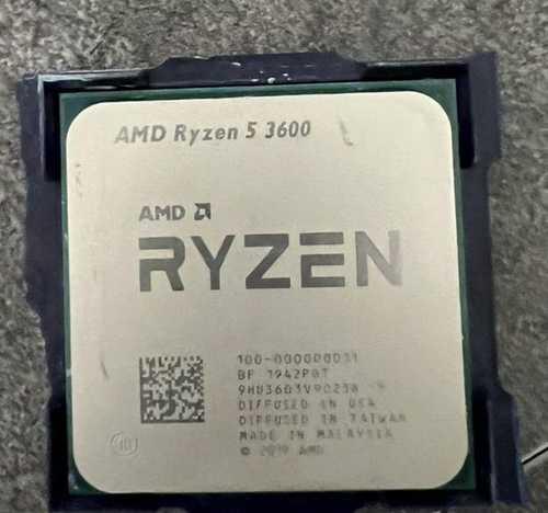 Процессор amd ryzen 5 3600