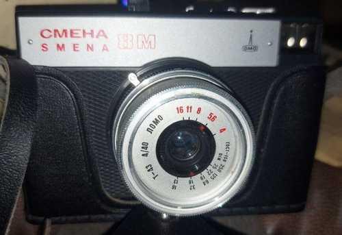 Пленочный фотоаппарат Смена 8 ломо