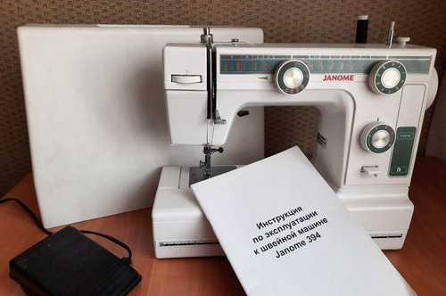 Швейная машина janome L 394