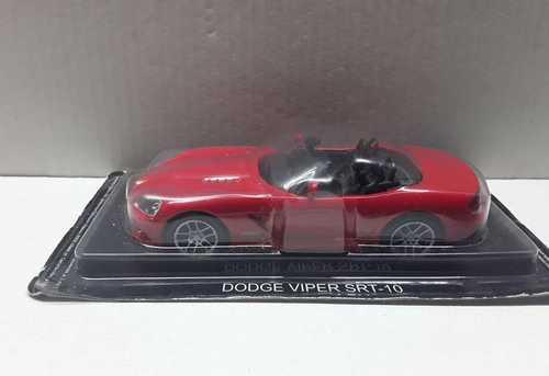 Модель автомобиля dodge viper SRT-10 в 1:43