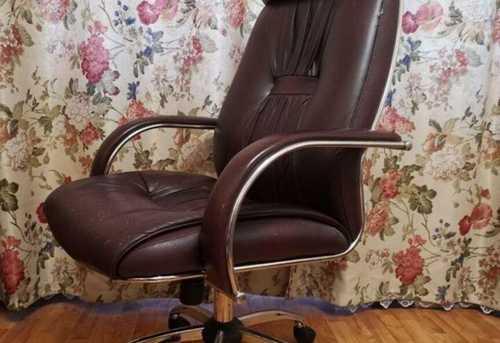 Кресло для руководителя из натуральной кожи