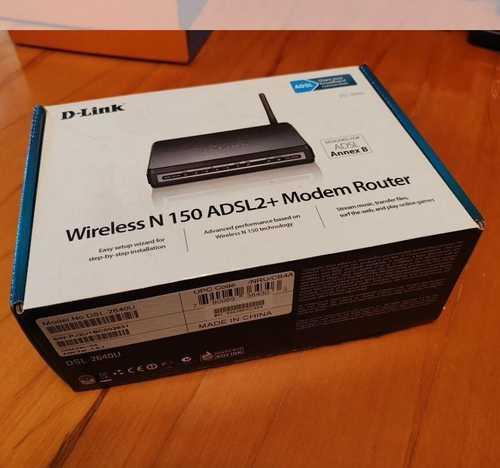 Wifi роутер D-link dsl-264ou