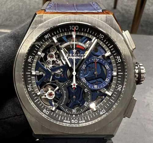 Zenith Defy El Primero 21, мужские часы оригинал