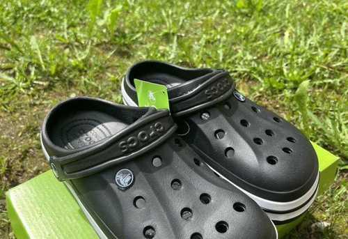 Crocs сабо черные