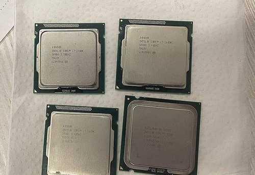 Процессоры Intel i7-2600K(2700K); 2quad q8300
