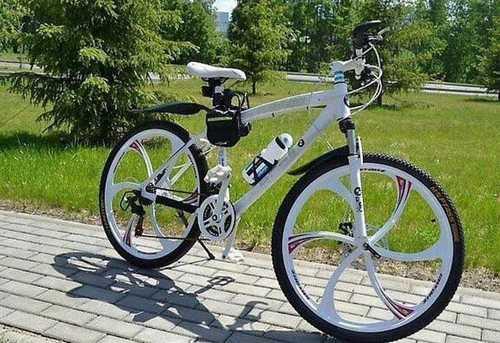 Велосипед на литых дисках