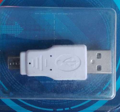 Переходник USB-A на штекер micro USB