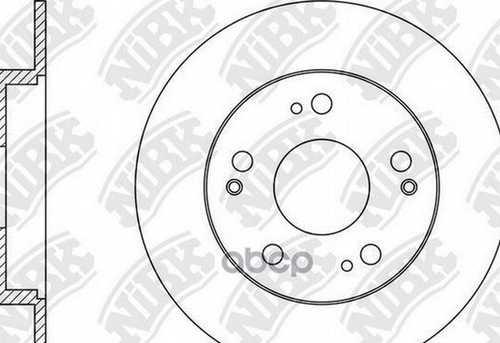 Диск тормозной зад RN1609 NiBK